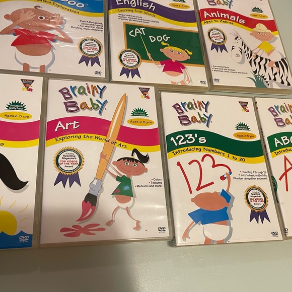Toys | Brainy Baby Learning Dvds | Poshmark